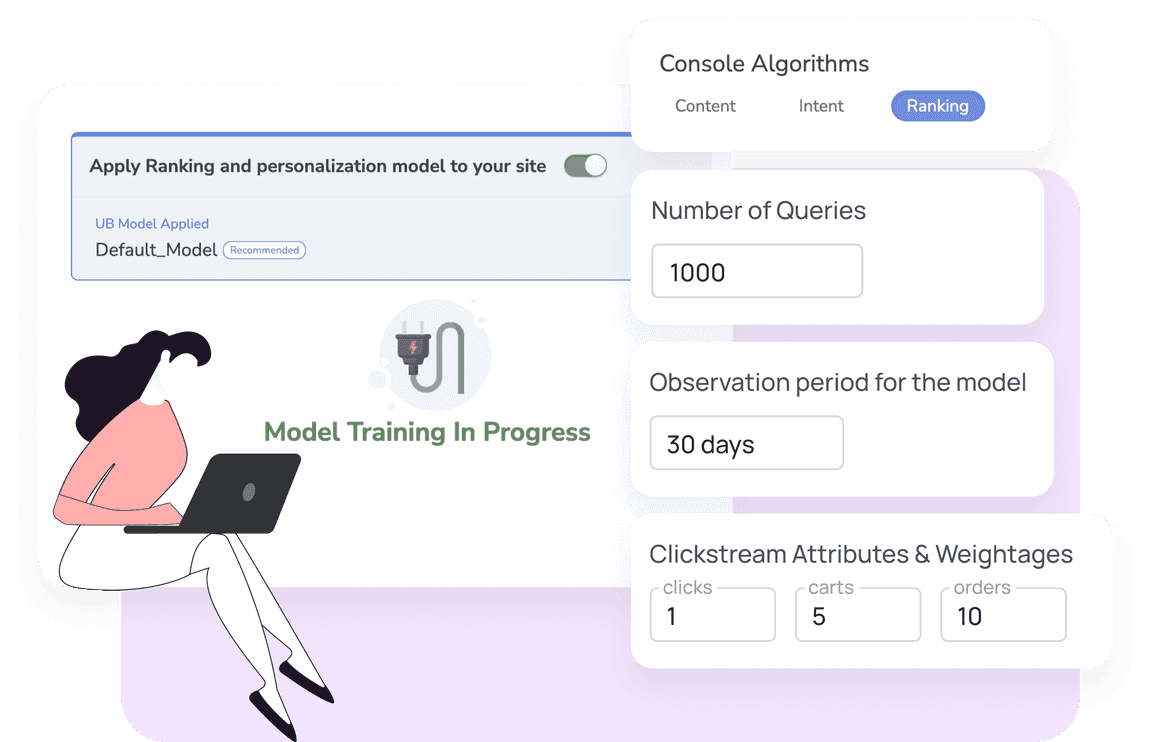 AI Console: Netcore Unbxd